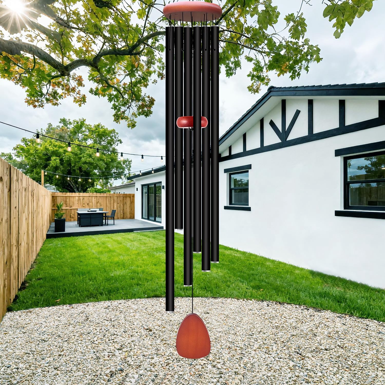 Large Wind Chimes for Outside Deep Tone, Melodic Memorial Sympathy Wind ...