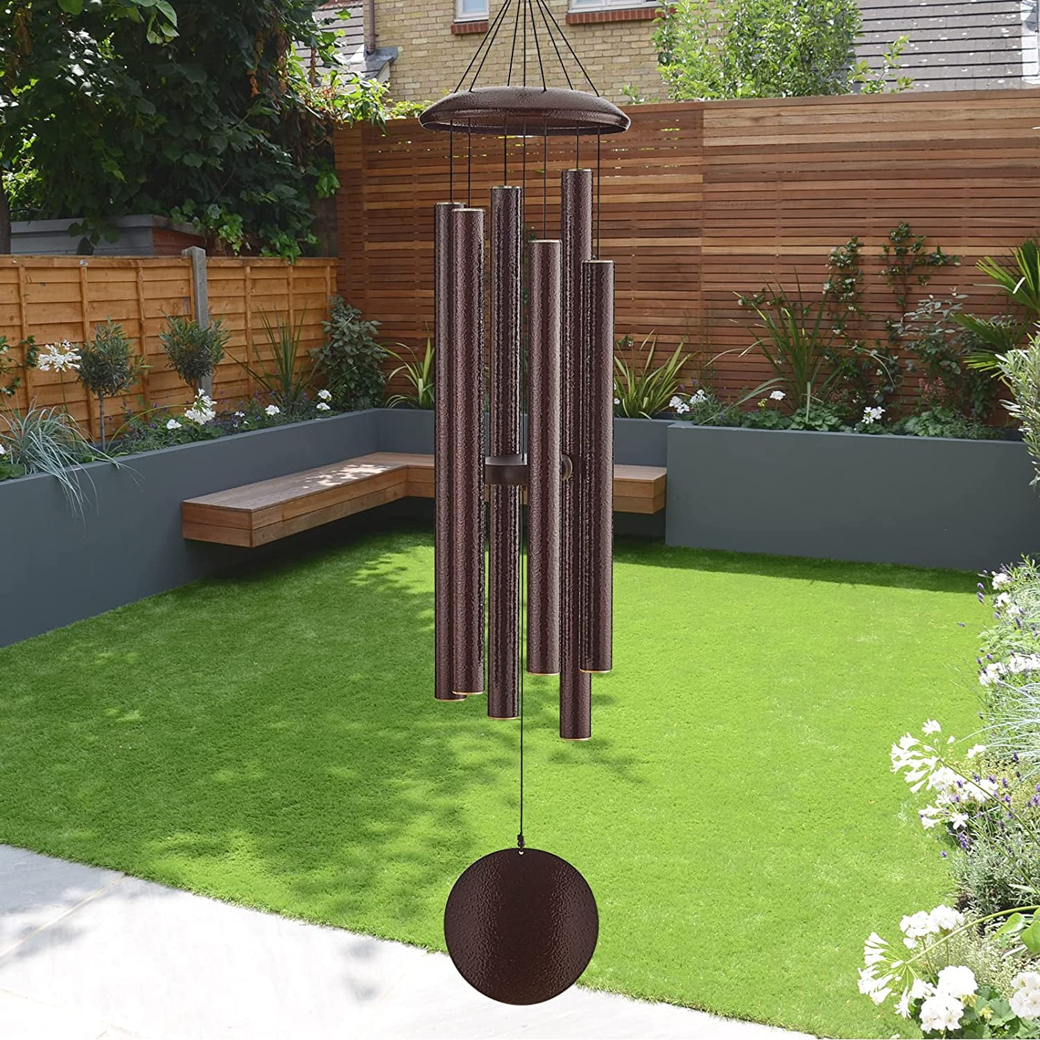 Large Wind Chimes for Outside Deep Tone, Sympathy Memorial Wind Chimes ...