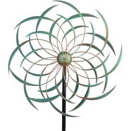 Hourpark 3D Kinetic Metal Wind Wheel & Spinners for Garden Outdoor ...