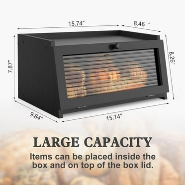 Typhoon Living Collection | 13.4" Bread Bin - Sage - Walmart.com