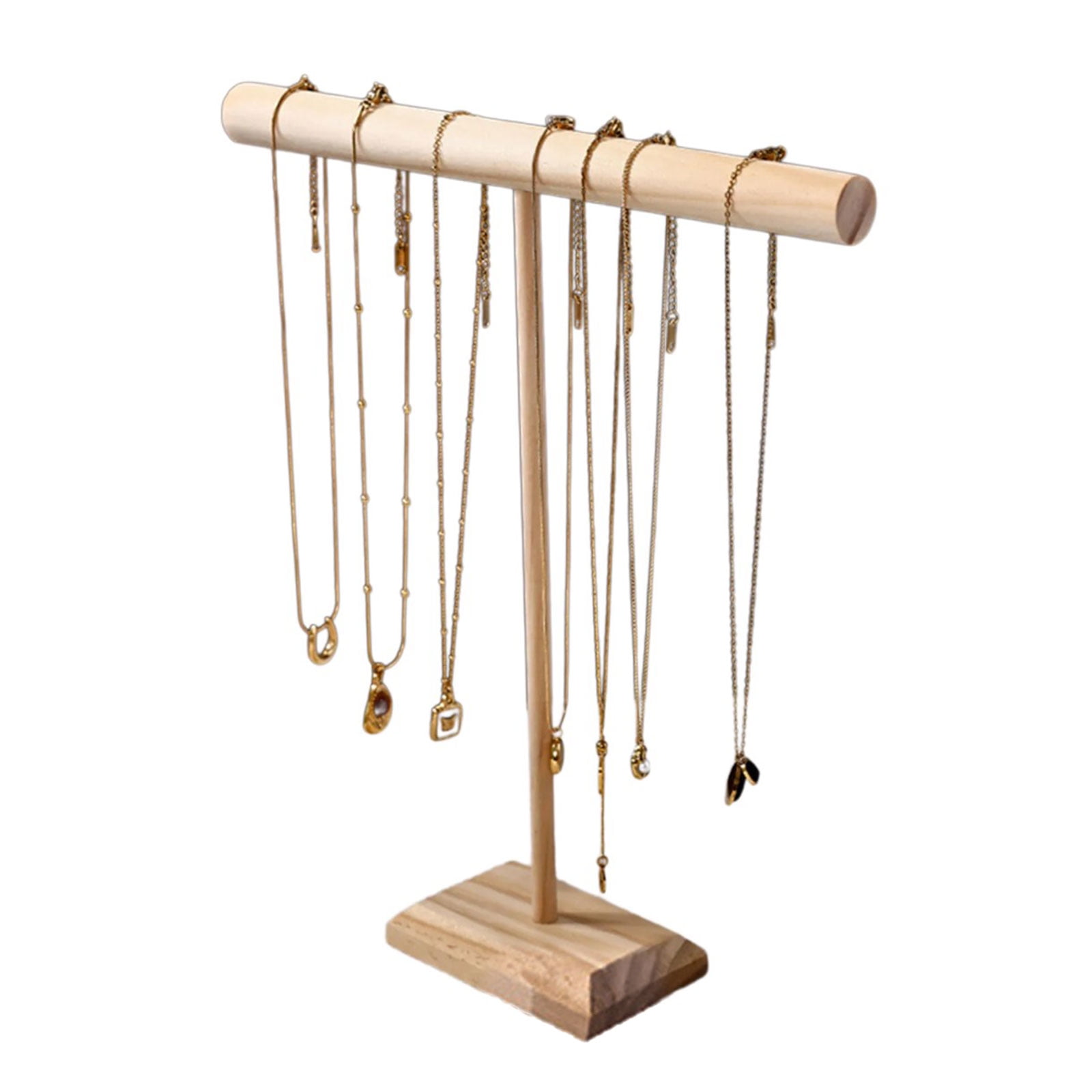 Large Wooden Jewelry Display Stand for Bracelets and Bangles Hair ...