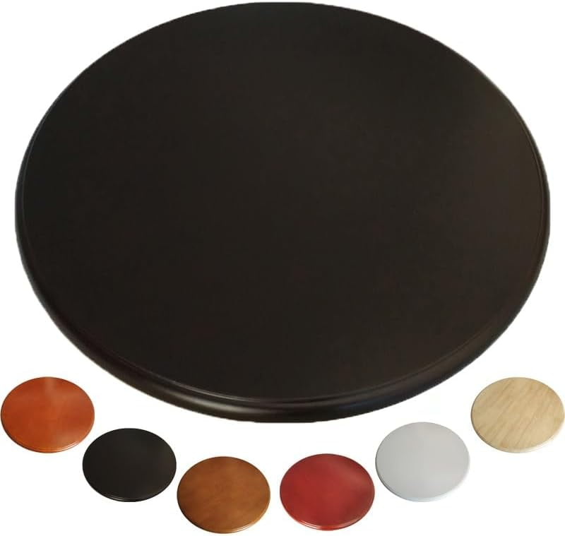 Large Wooden Lazy Susan Turntable, 24" 28" 32" 36" 40" 360° Rotating ...