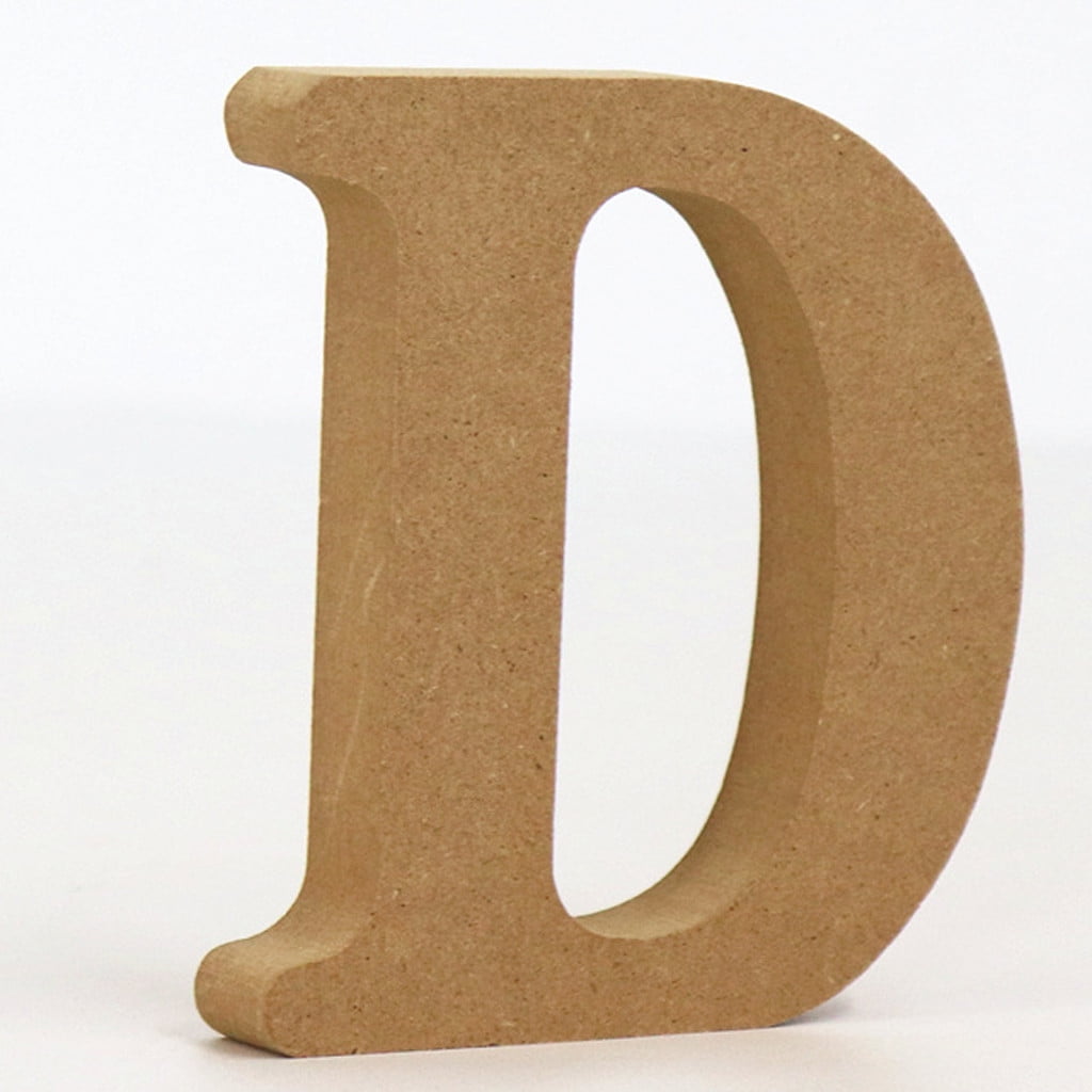 Large Wooden Letters 4 inch Wood Letters for Crafts Projects Small ...