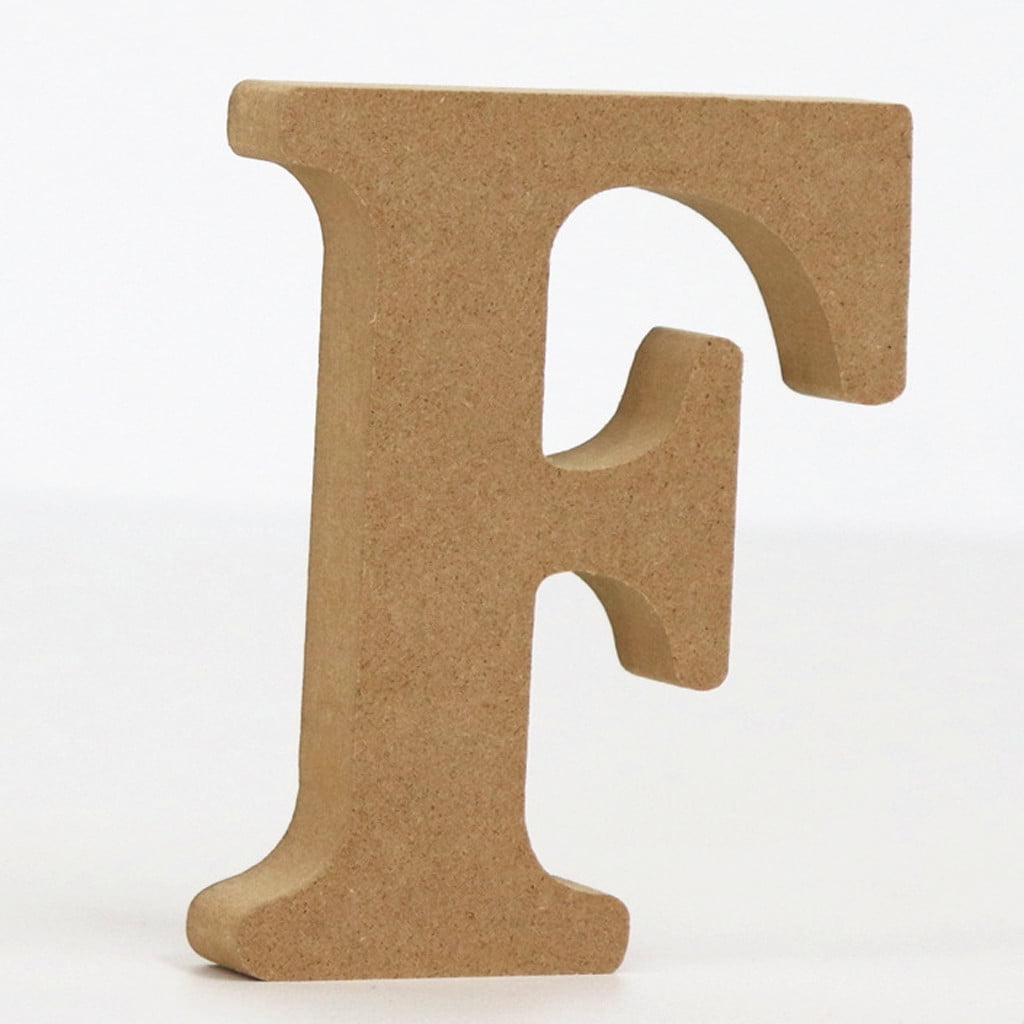 Large Wooden Letters 4 inch Wood Letters for Crafts Projects Small ...