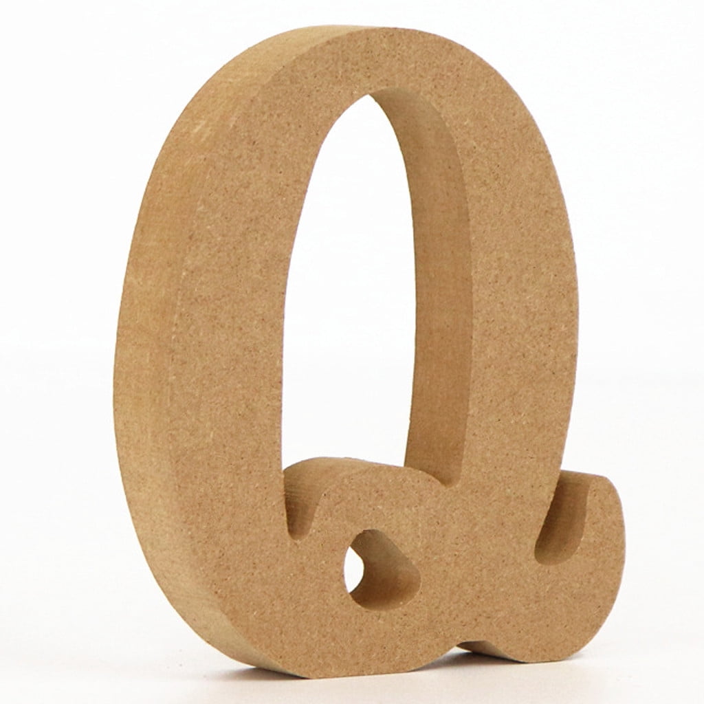 Large Wooden Letters 4 inch Wood Letters for Crafts Projects Small ...