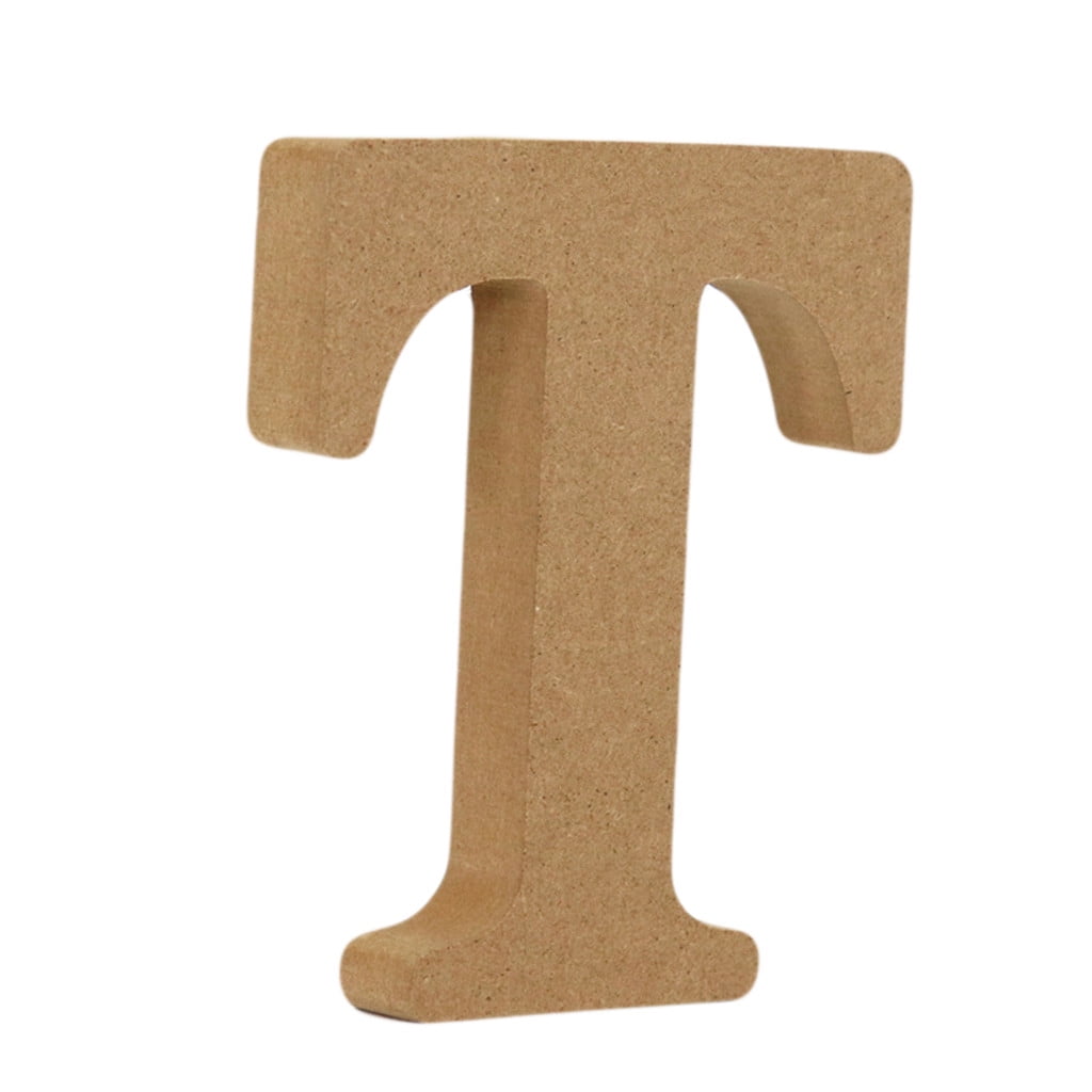 Large Wooden Letters 4 inch Wood Letters for Crafts Projects Small ...