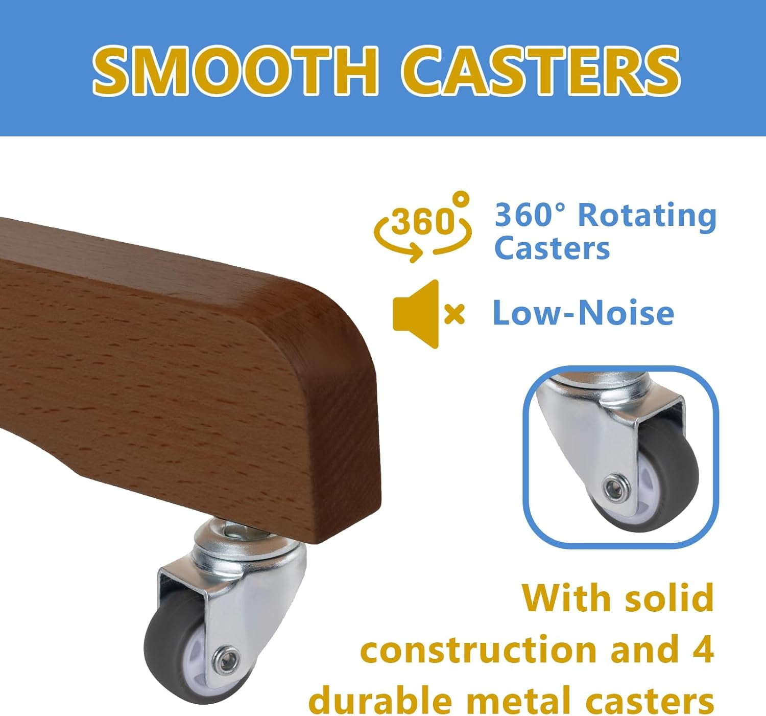 Large Wooden Print Rack, Art Drying and Display Rack with Rolling ...