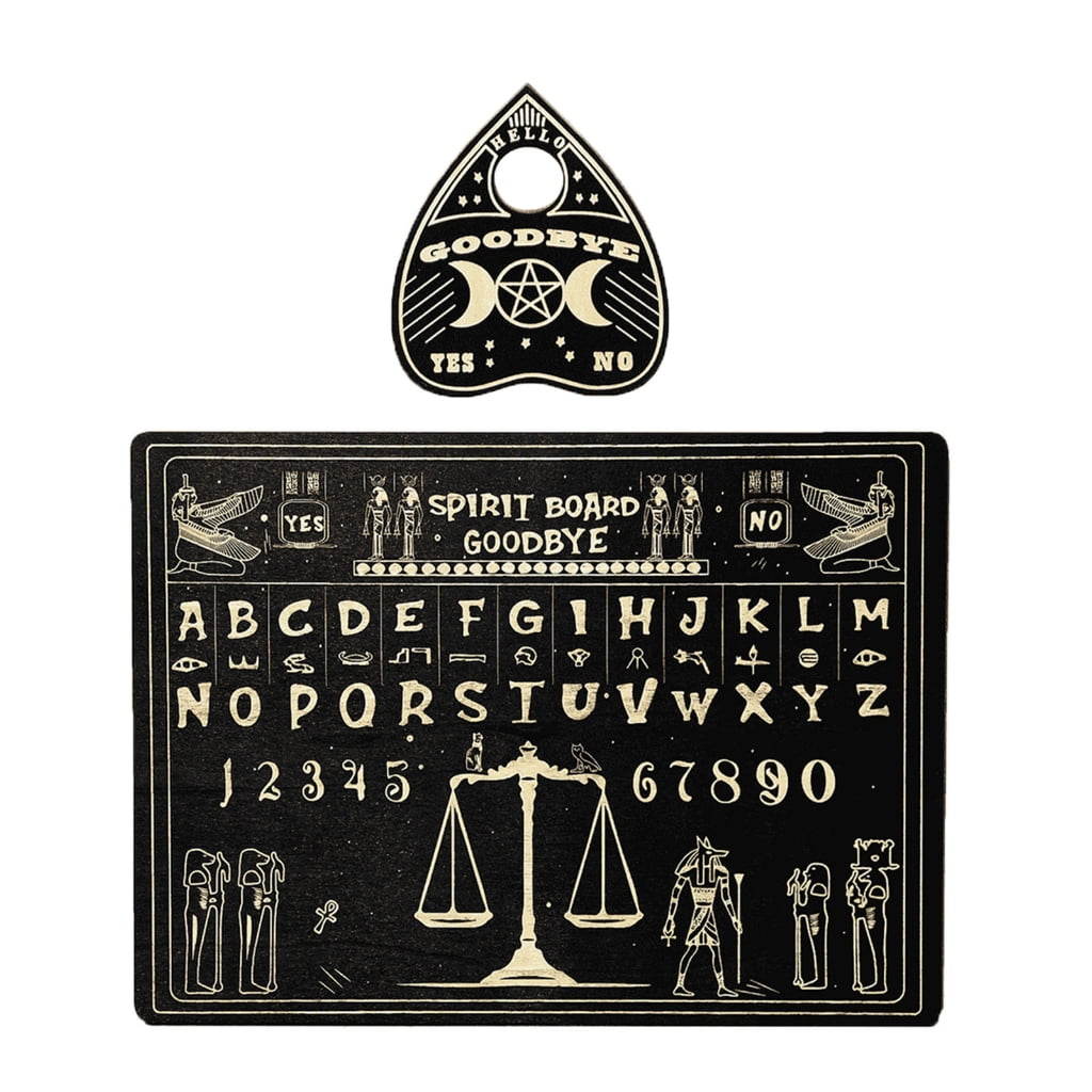 Large Wooden Spirits Board Talking Board with Planchette Pendulums ...