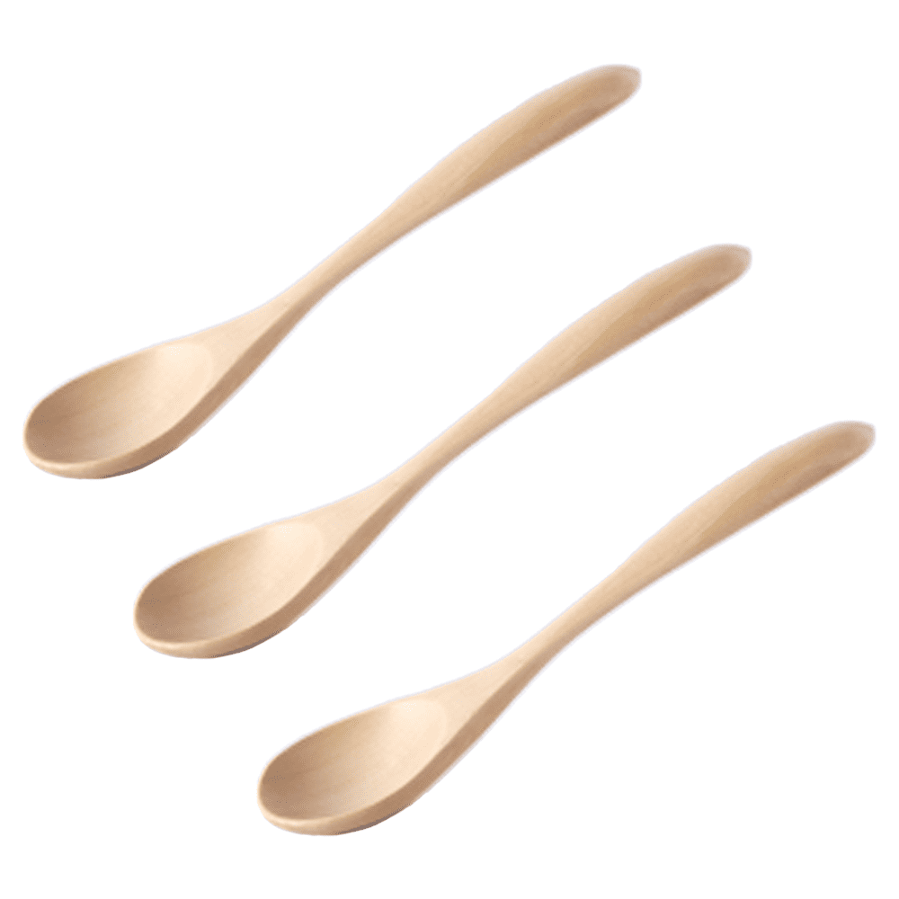 Large Wooden Spoon, Long Handle Cooking Spoon With a Scoop. Nonstick ...