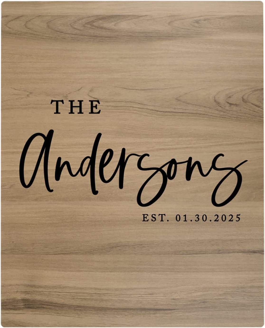 Large Wooden Welcome Sign for Wedding Welcome Sign 16" x 20" Last Name ...
