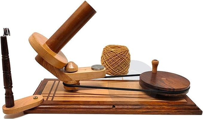 Large Wooden Yarn Winder for Knitting Crocheting Handcrafted - Yarn ...