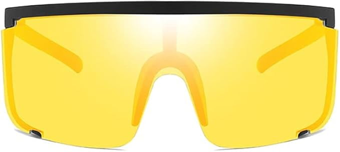 Large Wrap Around Full Coverage Sunglasses Retro Goggle Style - Walmart.com