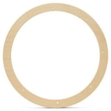 Large Wreath Frame 13-inch Diameter, Pack of 1 Wood Wreath Forms, Wood ...
