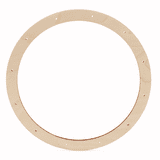 Large Wreath Frame 13-inch Diameter, Pack of 1 Wood Wreath Forms, Wood ...