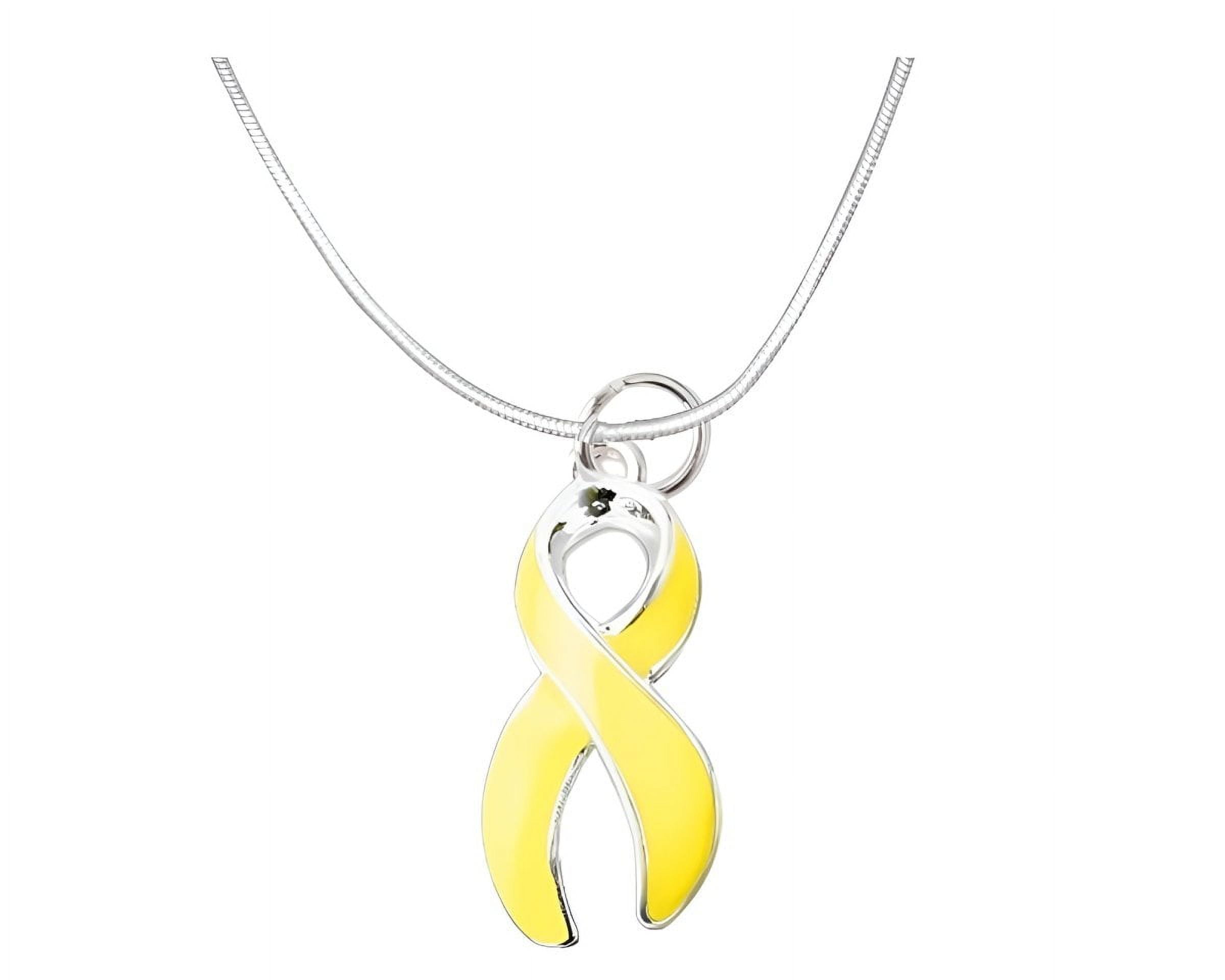 Large Yellow Ribbon Necklaces - Walmart.com