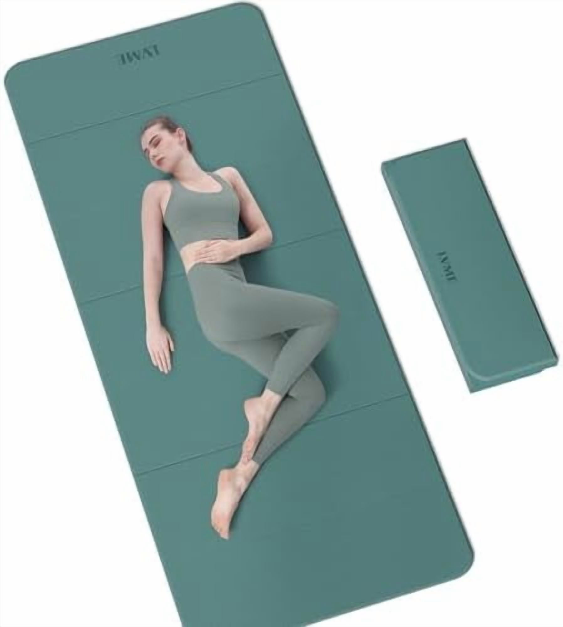 Large Yoga Mat, 75"x31" Extra Long Wide Surface, 0.24"(6MM) Ideal ...