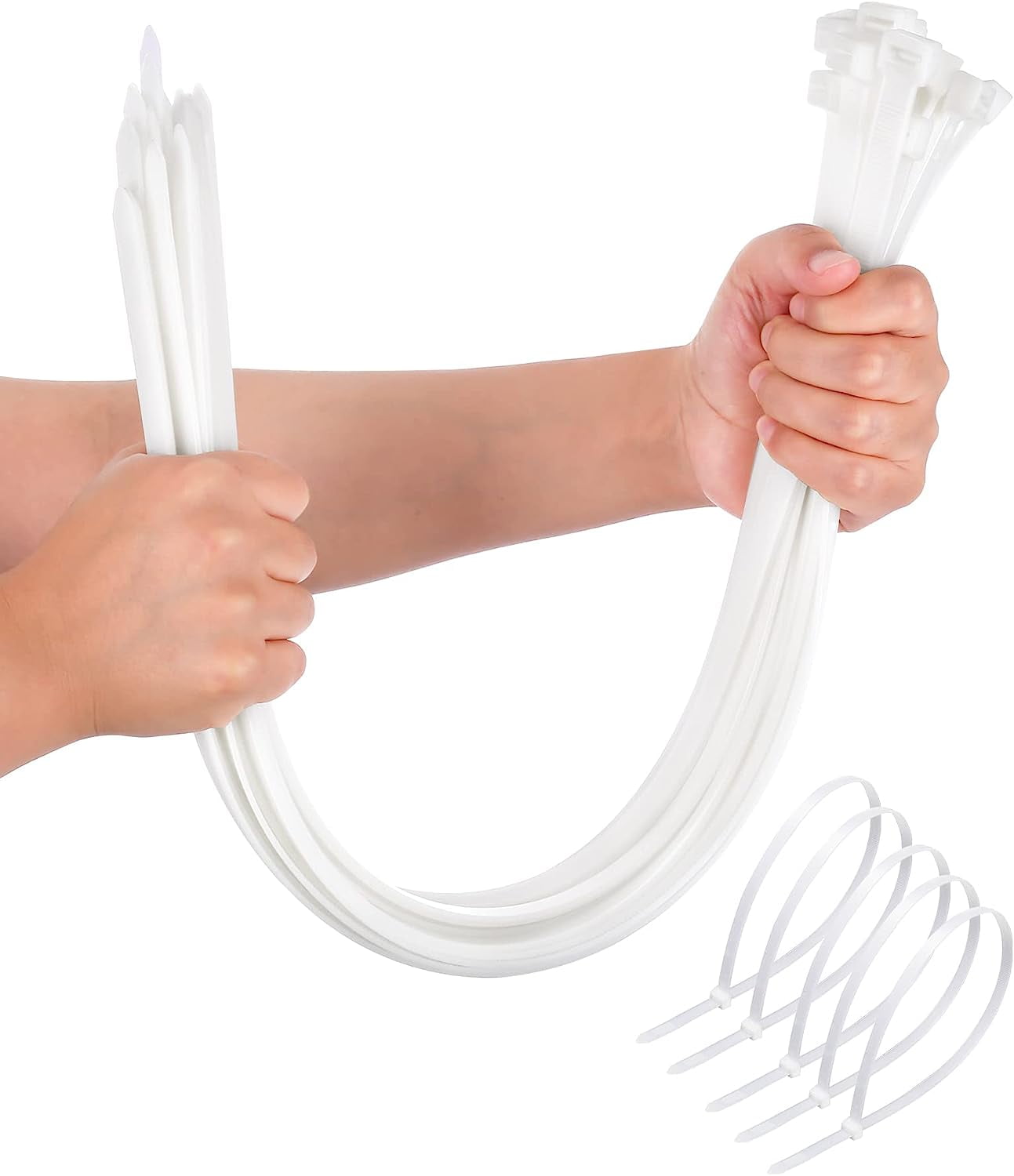 Large Zip Ties Heavy Duty Outdoor 24 inch (50 Pack), Heavy Duty Zip ...