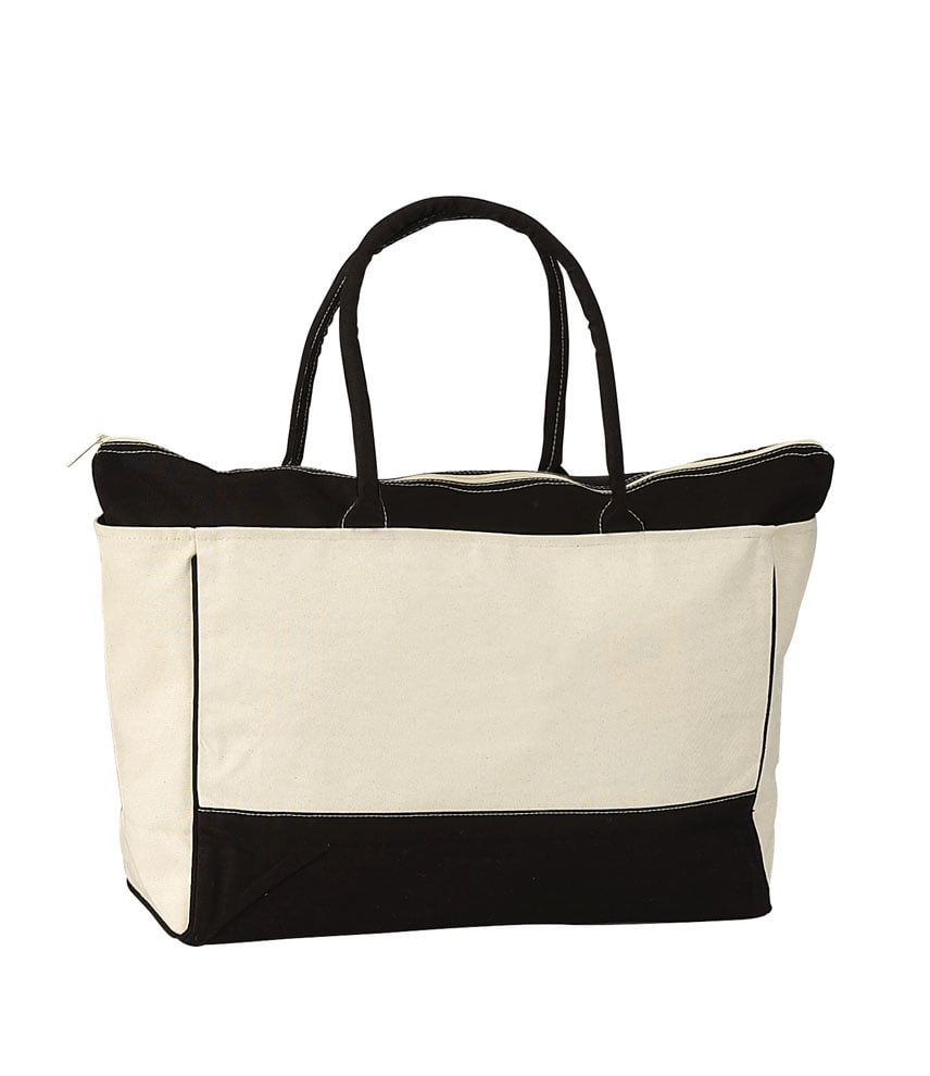 Large Zip Tote (2 pack) - Walmart.com