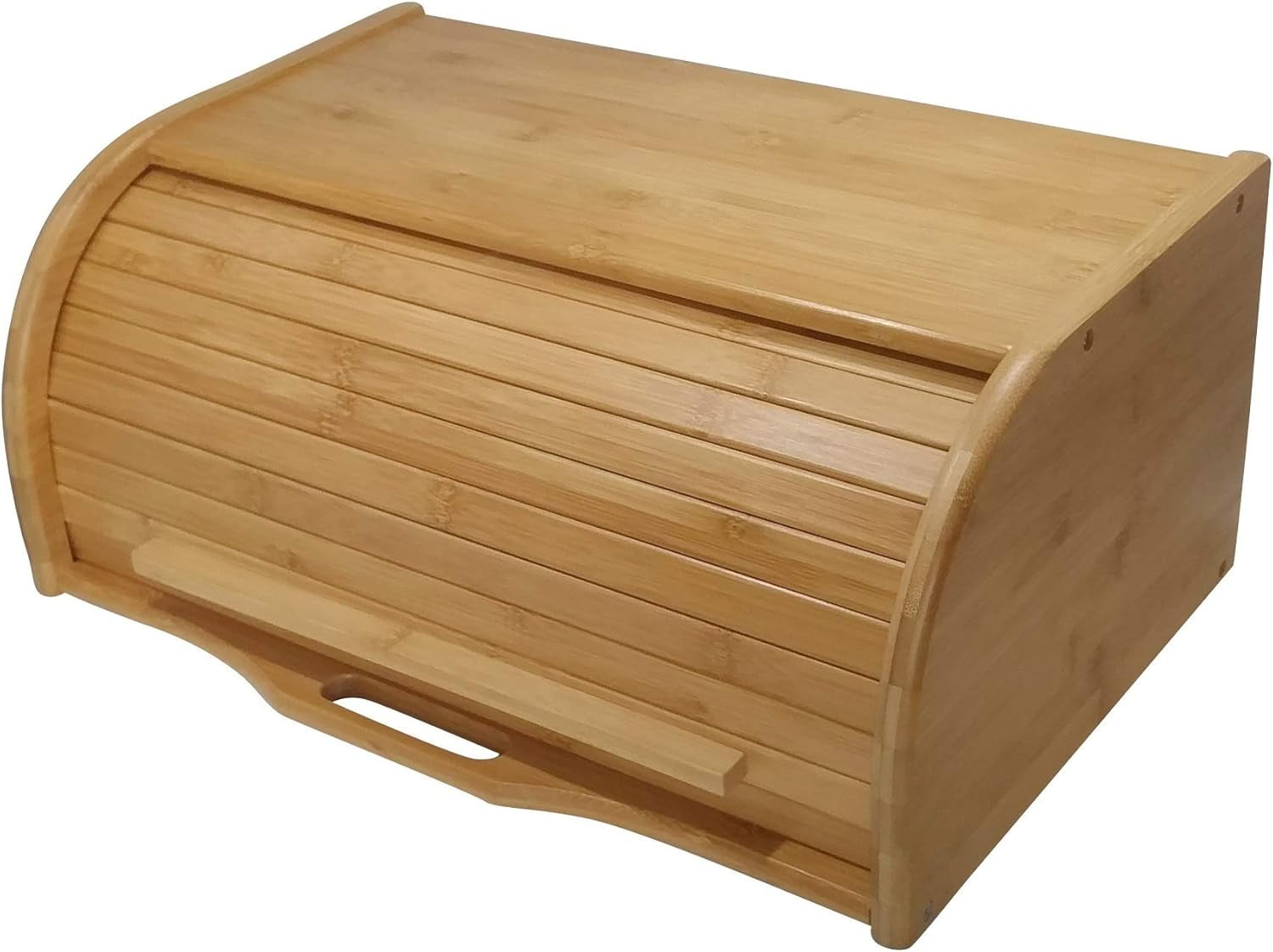 Bread box, countertop storage box, roll-top bread box. Countertop bread ...