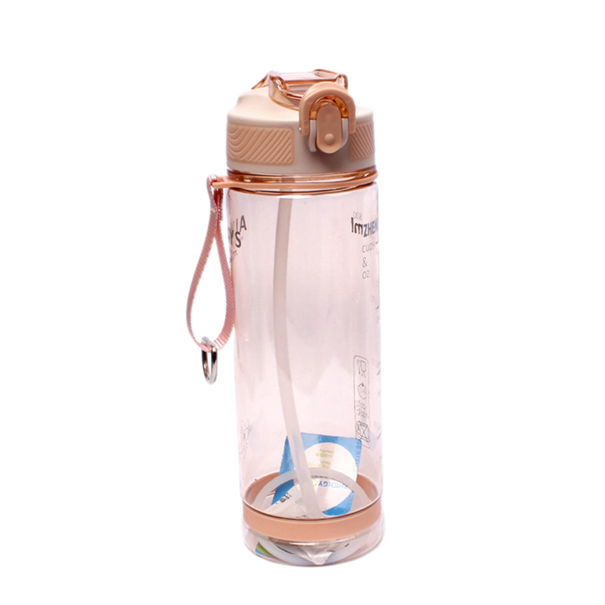 Large-capacity Sports Water Bottle Straw Cup Fitness Water Bottle - Walmart.com