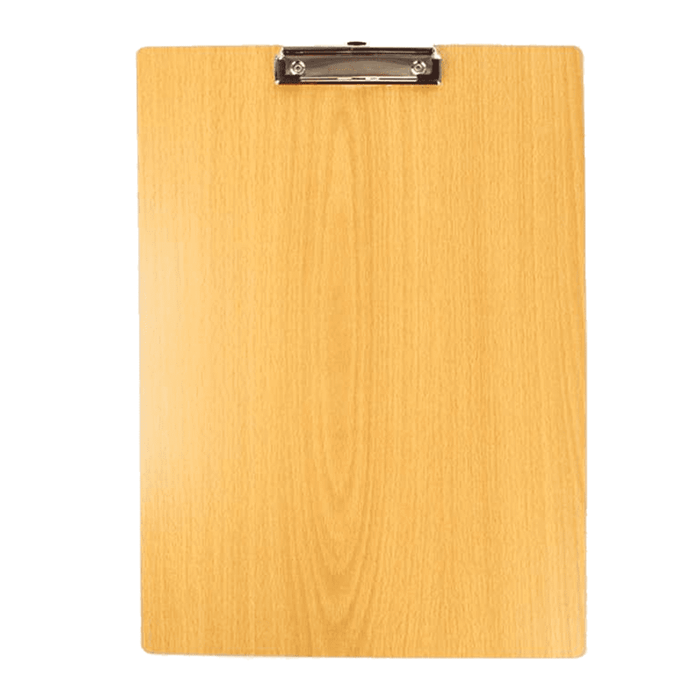 Large capacity wooden folder with Low Profile Clip for Drawing ...