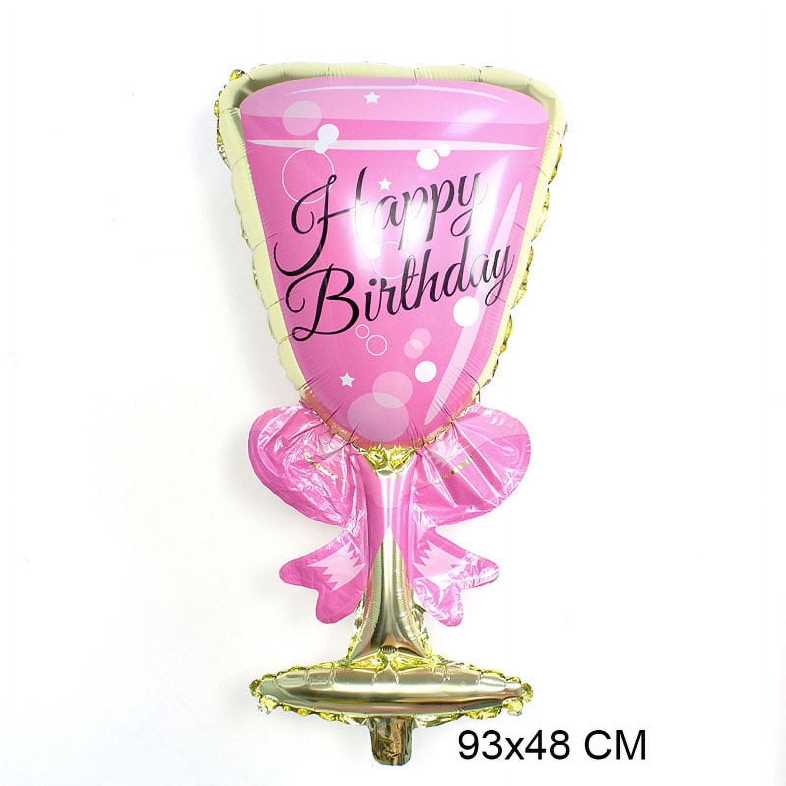 Yataoval Large Champagne Bottle Foil Balloon for Wedding Birthday Party ...