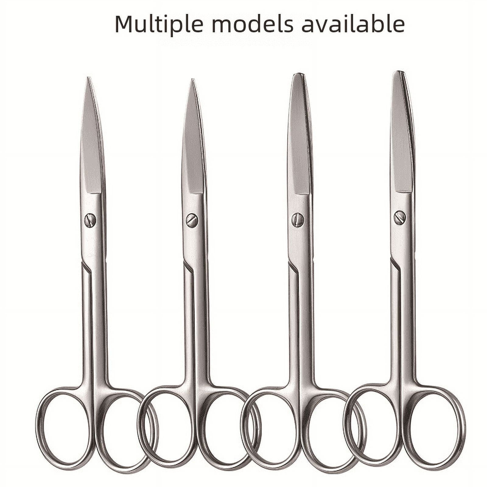 Large curved scissors stainless steel scissors straight curved pointed ...