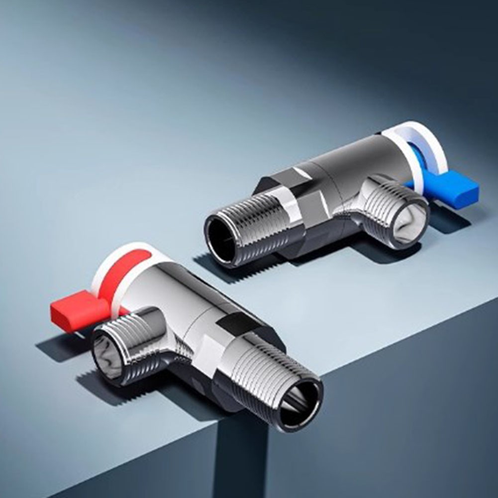 Large flow angle valve rotating full switch triangle water stop valve ...