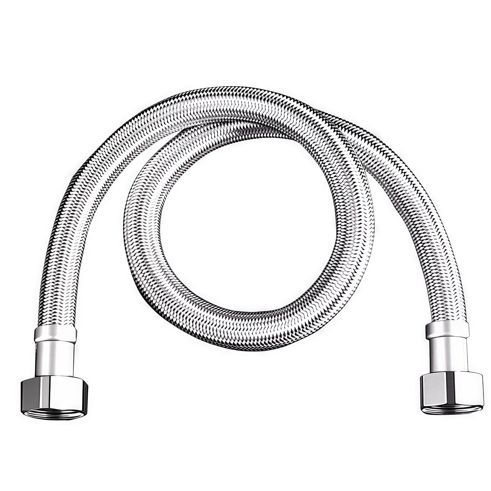 Large flows Steel Double Headed Hose Reinforced Construction Pressure ...