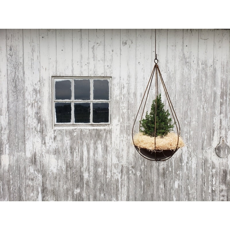 Large raindrop hanging Christmas tree basket - Walmart.com