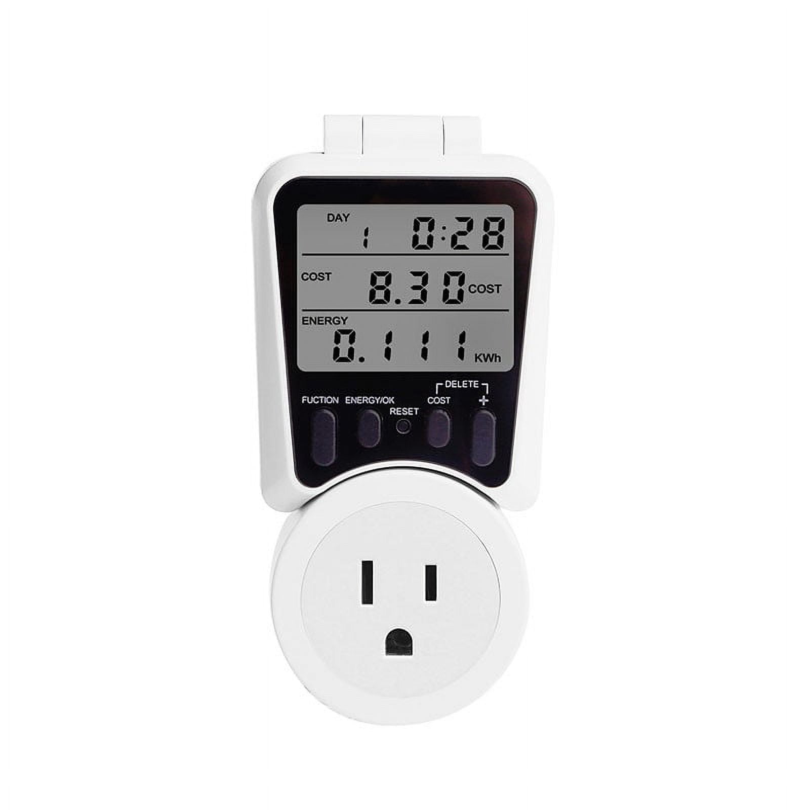 Large-screen Flip-top Power Metering Sockets Home Power Billing Devices ...