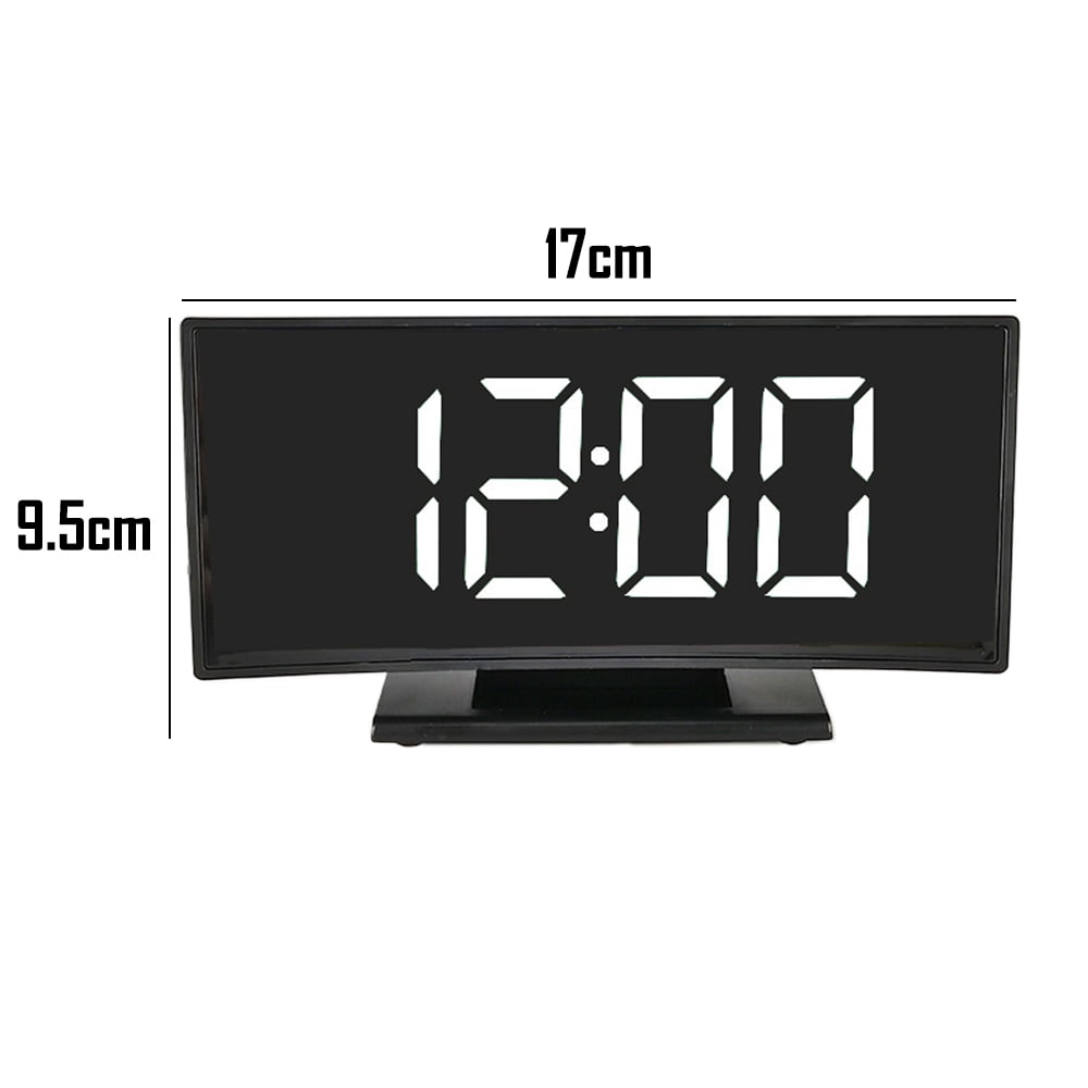 Large-screen LED digital alarm clock display electronic clock fashion ...