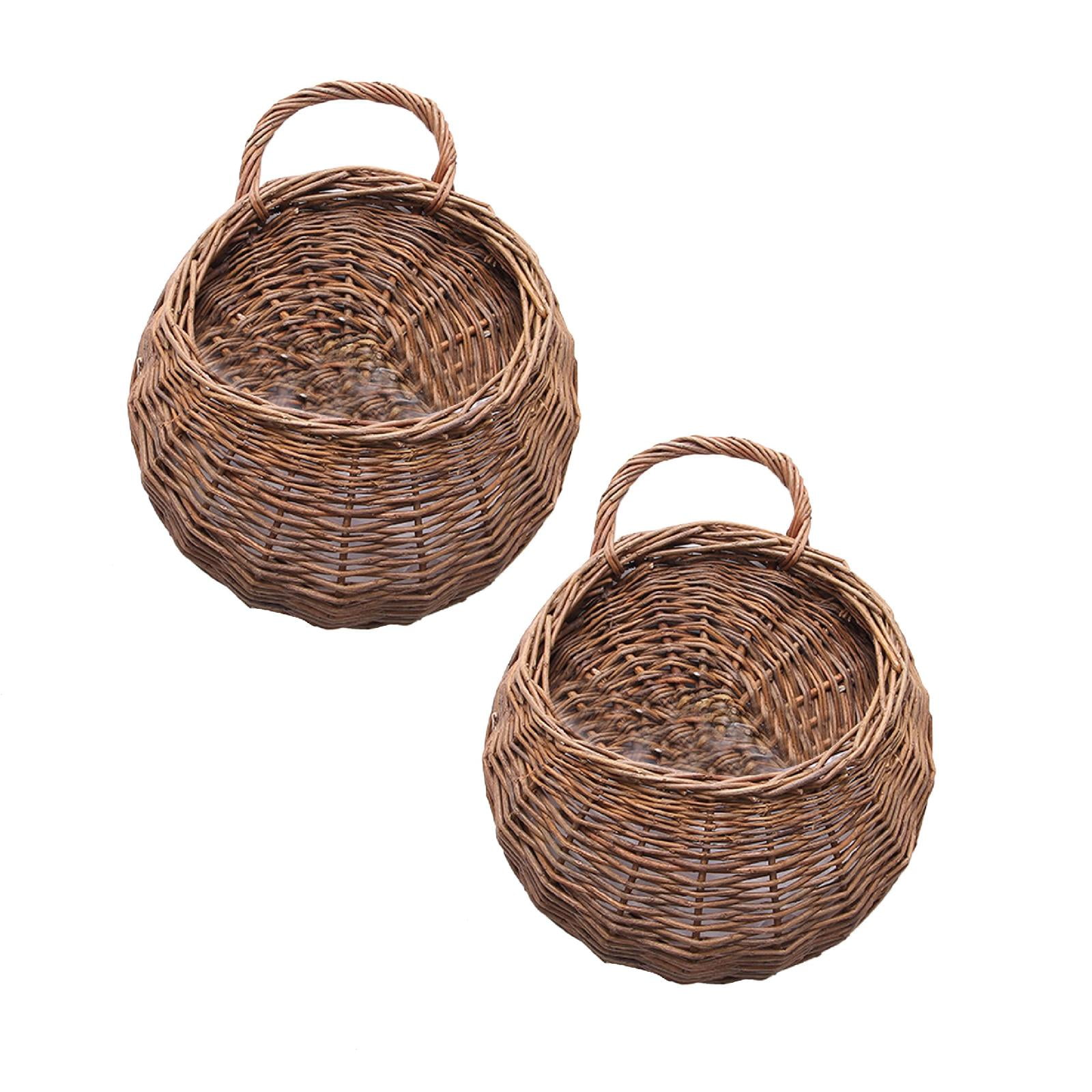 Large self-watering pots small deck railing flower pots Study Rattan ...