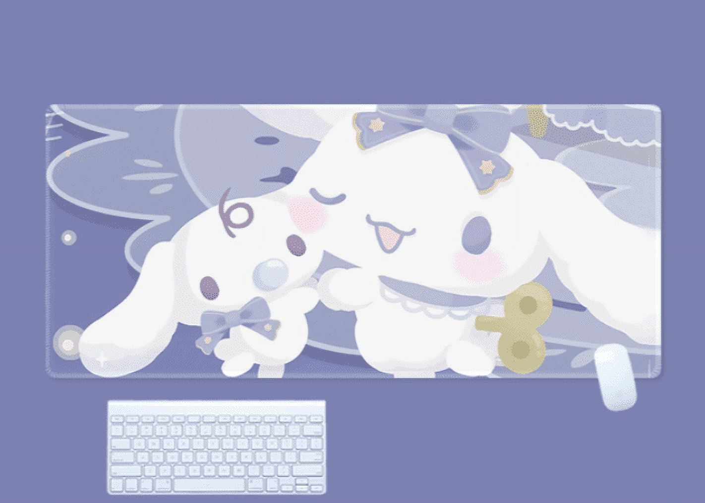 Large size mouse pad anti-slip desk pad cartoon Cinnamoroll laptop ...