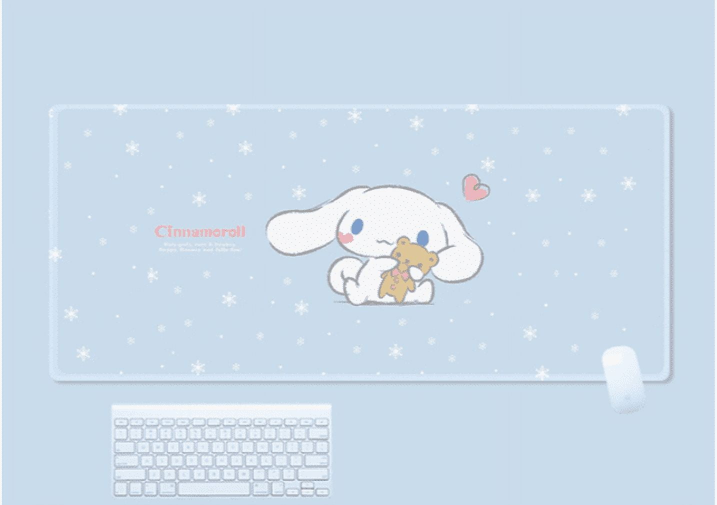 Large size mouse pad anti-slip desk pad cartoon Cinnamoroll laptop ...