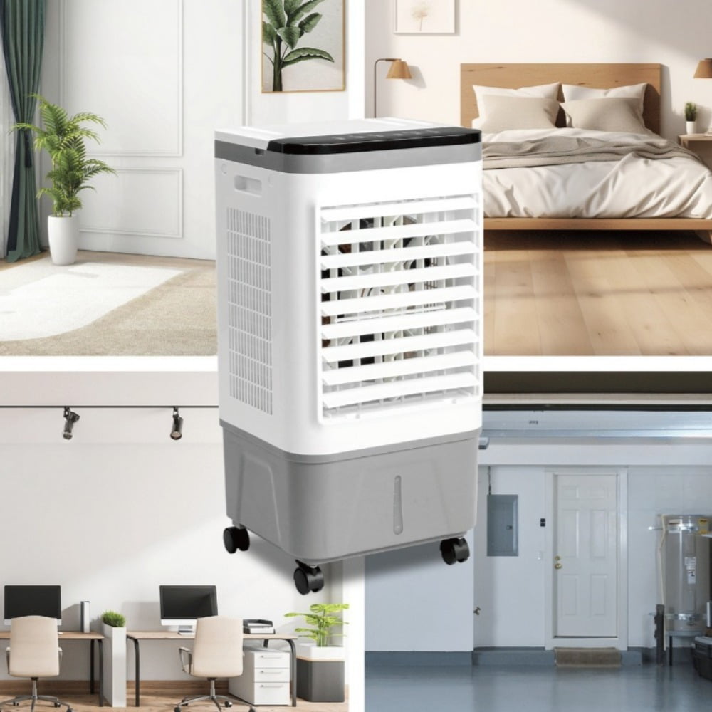 A Large-sized Portable Air Conditioner with A Water Tank, Water-cooled ...