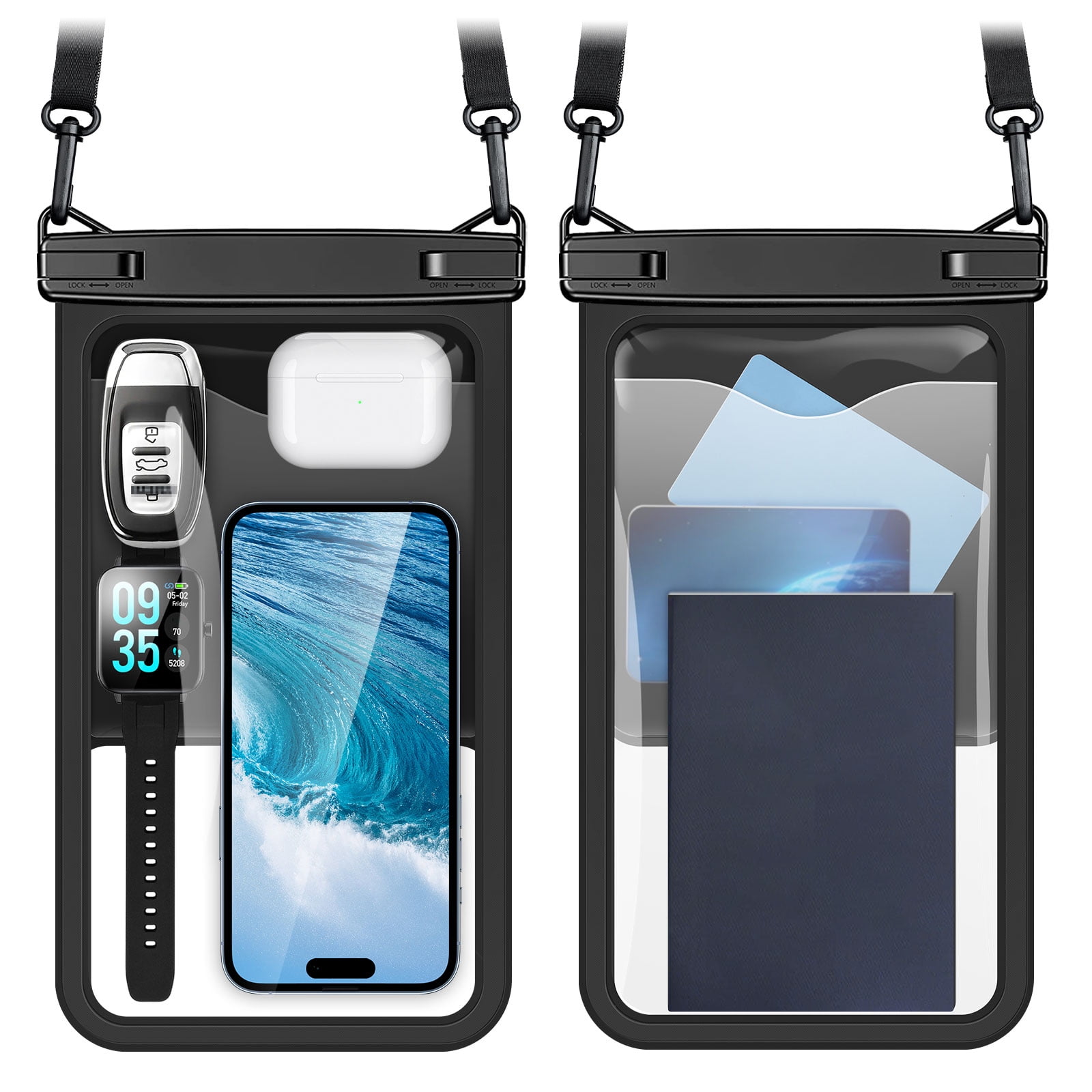 Large waterproof phone pouch - Walmart.com