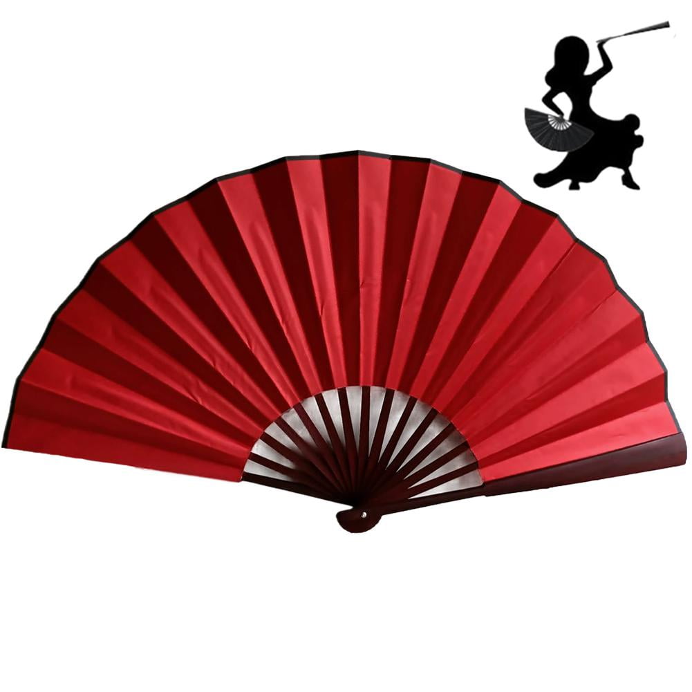 Largefold Fan' Line Dance Popping Fan' Decorative Folding Fans' Chinese ...