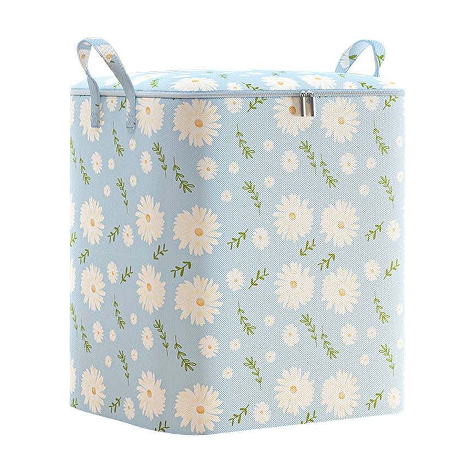 Larger Storage Cubes Linen Fabric Foldable Collapsible Storage Cube Bin ...