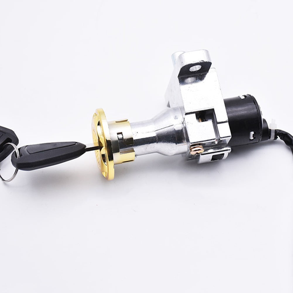 Larger for Head Type Electric Bicycle Battery Case Lock With Ignition ...