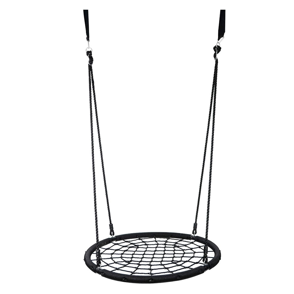 Largest 48" Spider Web Swing Set with Adjustable Hanging Ropes and ...