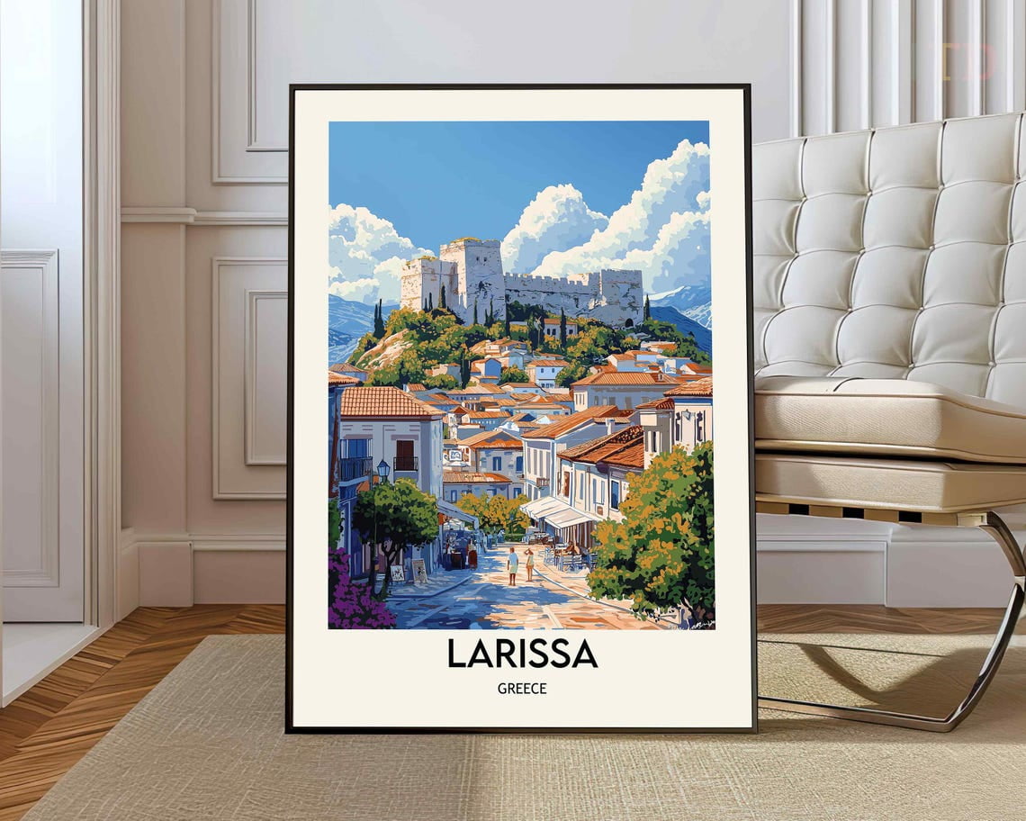 Larissa Poster, Larissalarissa Print, Larissa Photo, Larissa Poster Print, Larissa Travel Poster ...