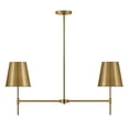 83445LCB Lark Blake - 20W 2 LED Small Linear Chandelier-15.75 Inches ...