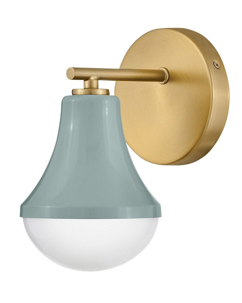 Lark Haddie 10W 1 LED Bathroom Interior Light, 9" Tall, 5.25" Wide ...
