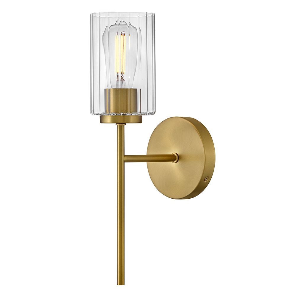 85580LCB Lark Leta - 12W 1 LED Medium Wall Sconce-16 Inch Tall and 5.25 ...