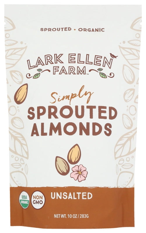 Lark Ellen Farm - Sprouted Organic Almonds, 10 Oz (Pack of 6) - Walmart.com
