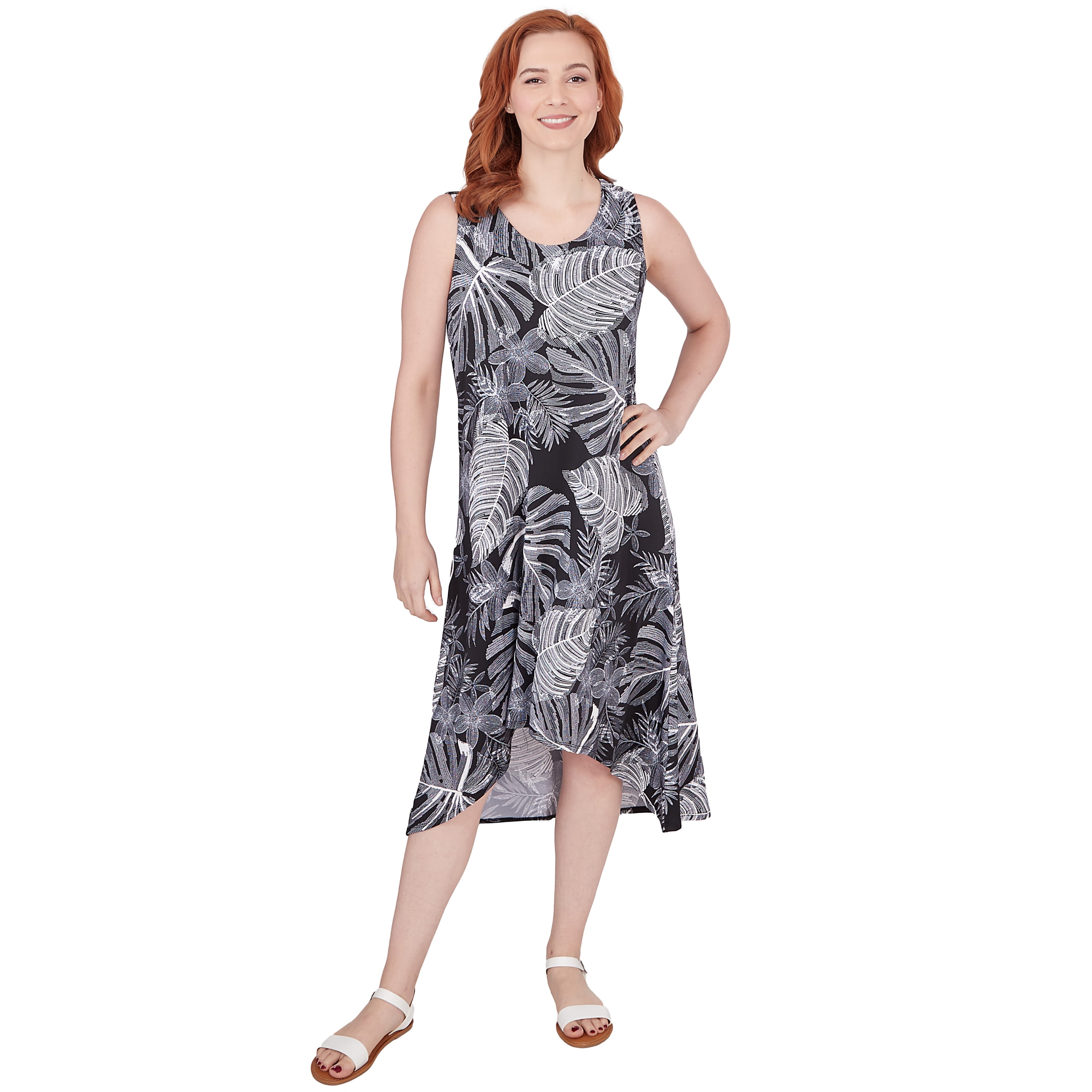 Larky Lark Womens Jungle Puff Dress - Walmart.com