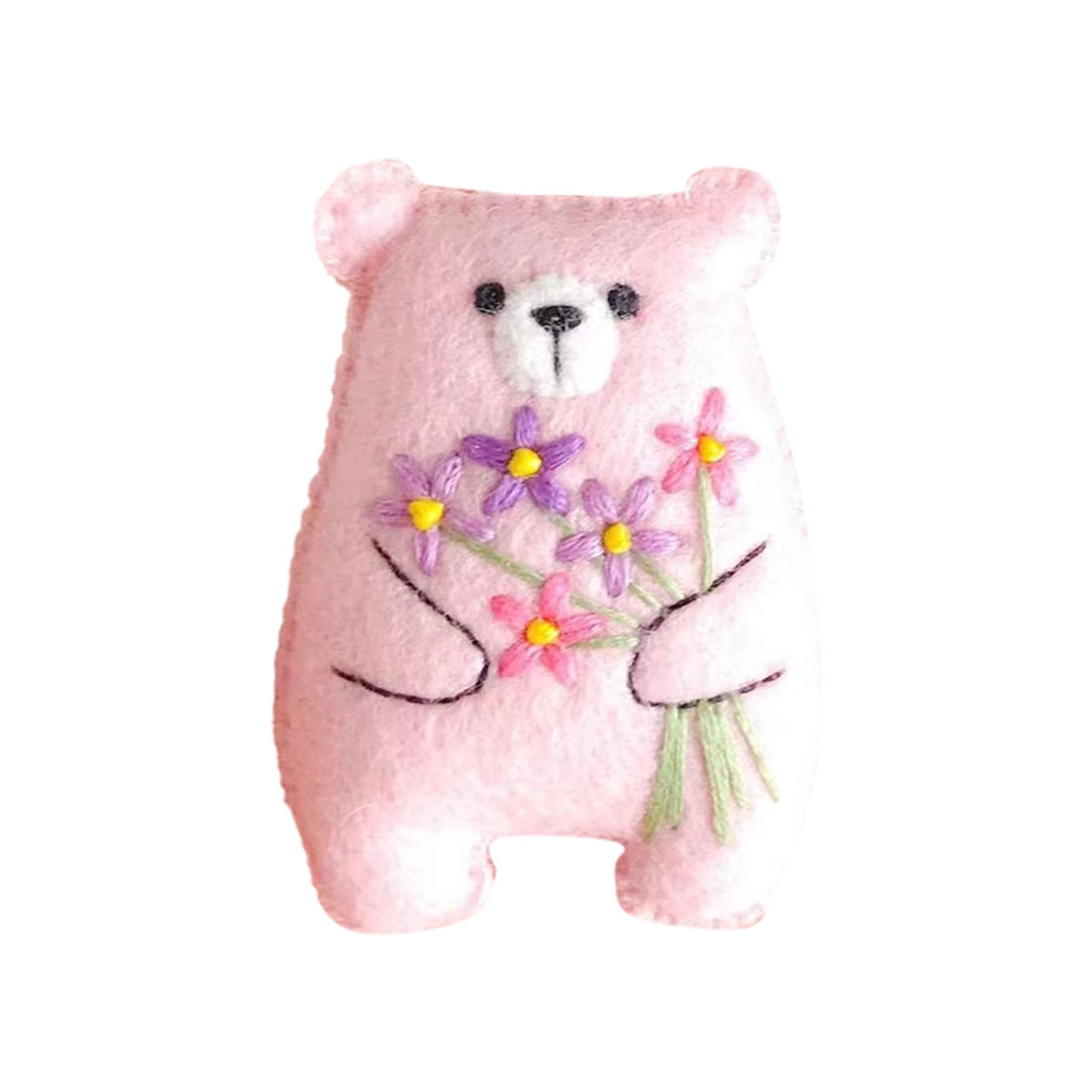 Larmly Cute Little Pocket Cuddle Plush Dolls Decorated With Flowers ...