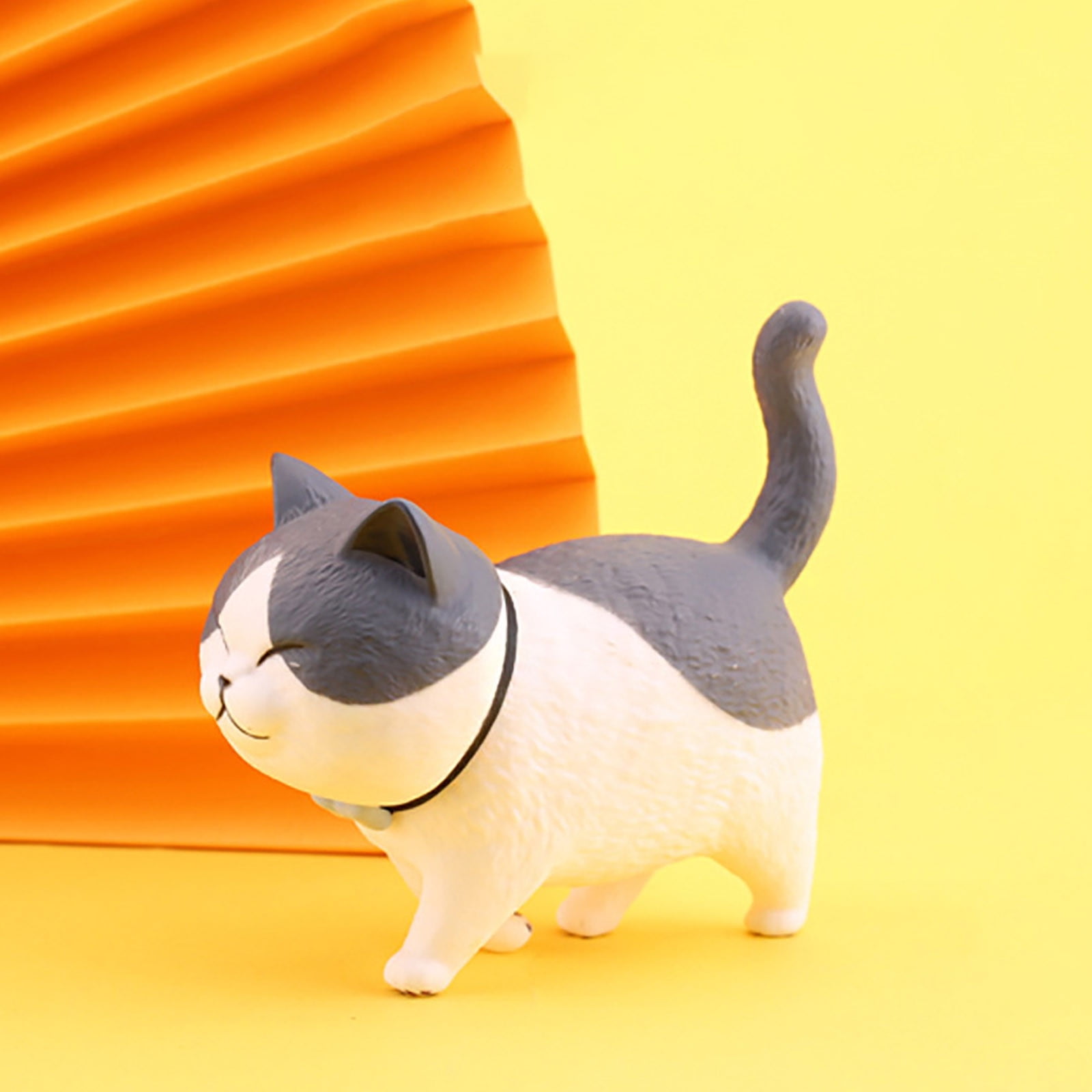 Larmly Cute Miniature Cats Figure Animal Cats Characterstoys Mini ...