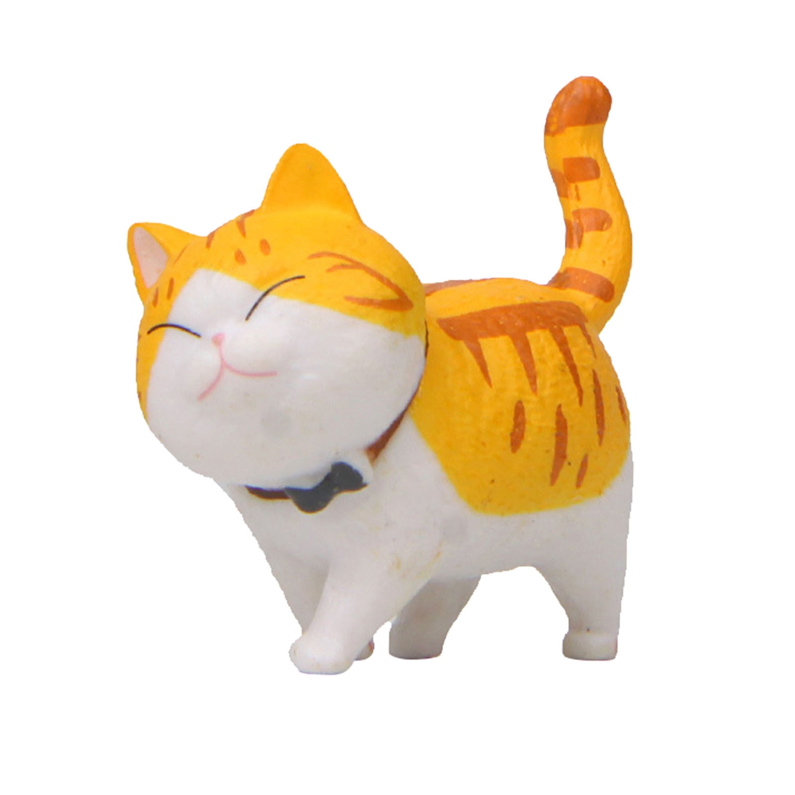 Larmly Cute Miniature Cats Figure Animal Cats Characterstoys Mini ...